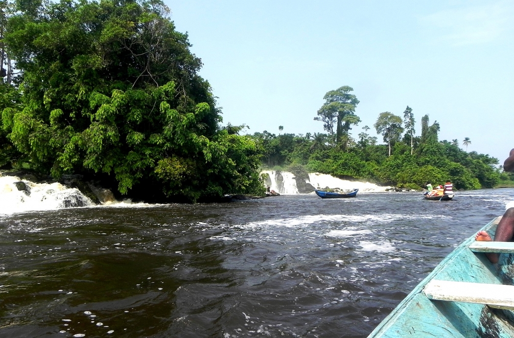 Lobe Waterfalls, Kribi, Cameroonwater falls, Chutes de la Lobe