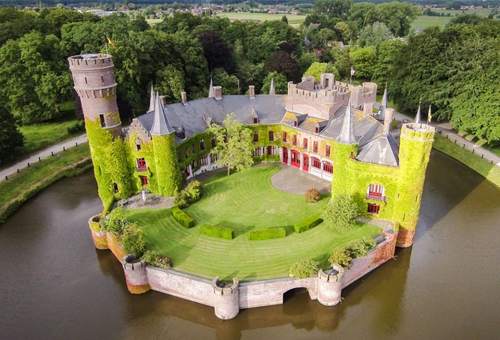 Wijnendale Castle, Wijnendale, Belgiumcastles, historical, Kasteel van ...