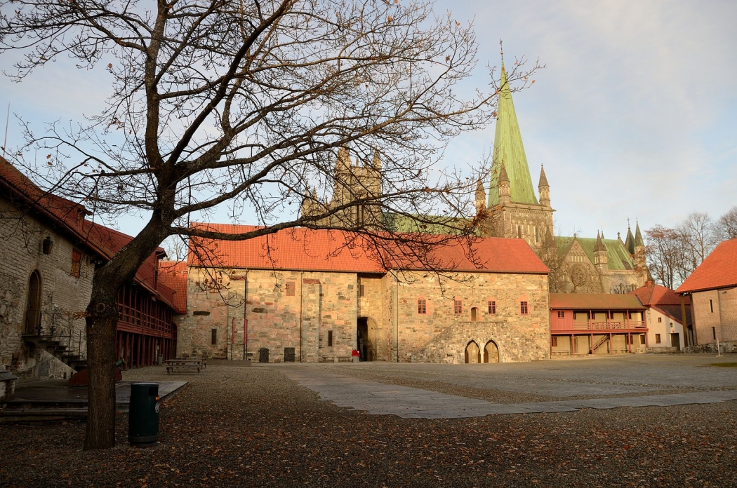 Archbishop's Palace in Trondheim, Trondheim, Norwaycastles, historical ...