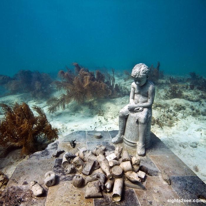 MUSA gallery of Punta Nizuc, Cancun, Mexicomarine, museums, sculptures ...
