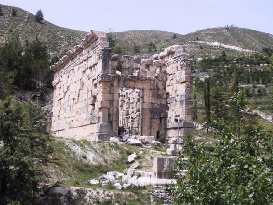 Niha Temple, Niha, Lebanonhistorical, ruins, معبد نيحا